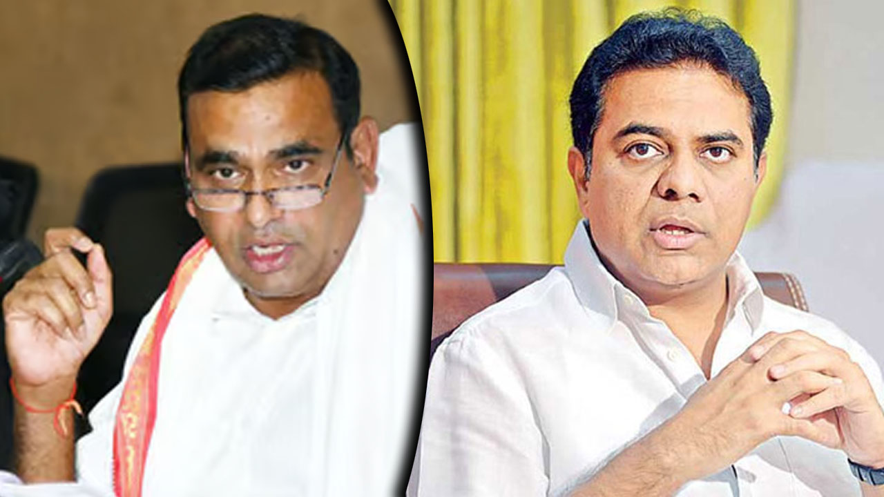 Chamala Kiran Kumar Reddy's sensational comments on KTR - NTV Telugu