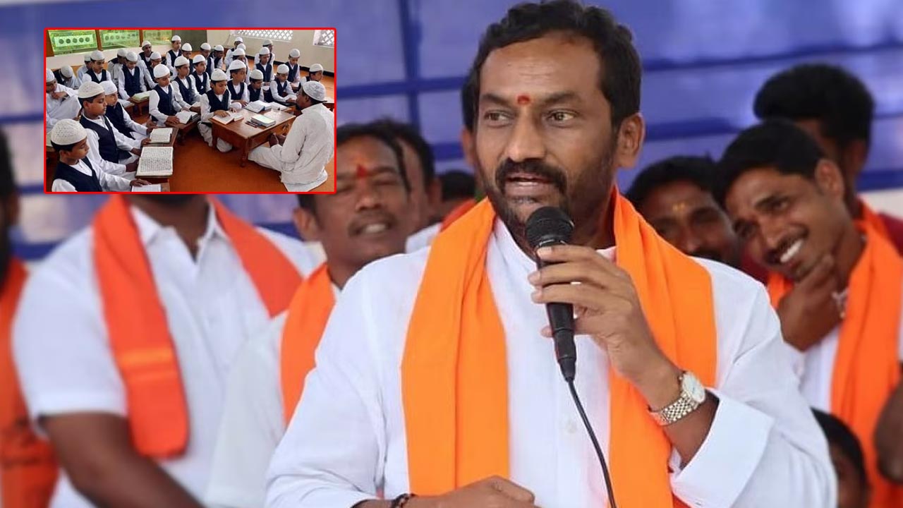 BJP MP Raghunandan Rao Sensational Comments On Madrasas - NTV Telugu