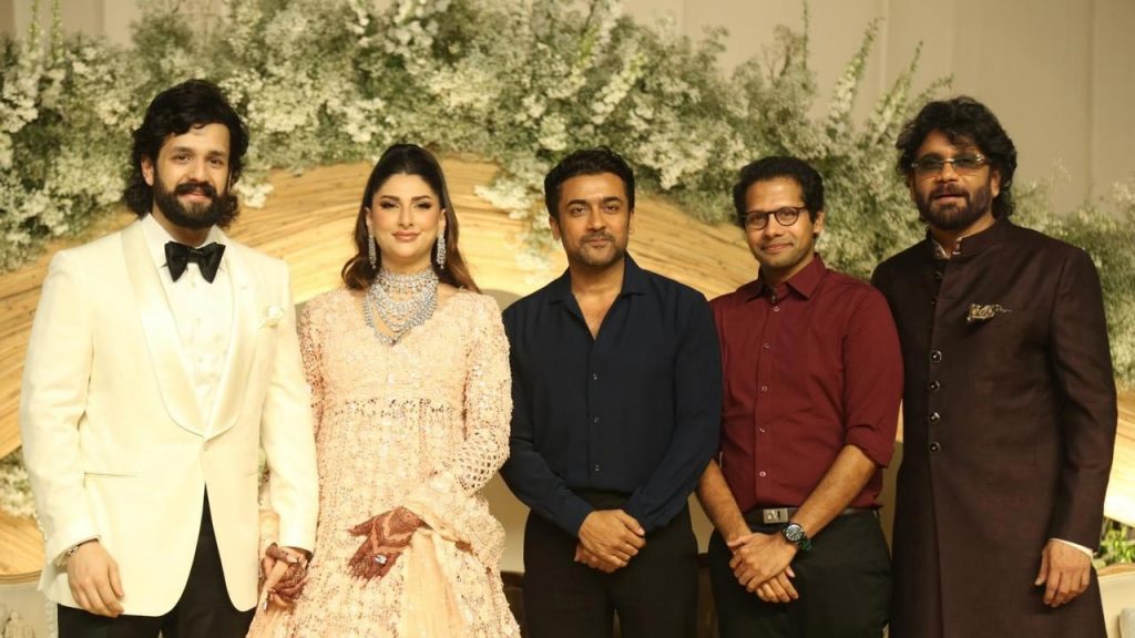 Akkineni Akhil reception photos - NTV Telugu