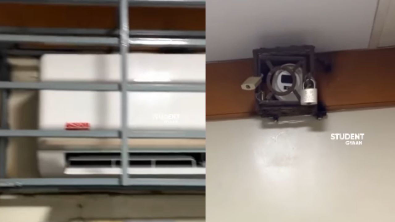 ATM AC and CCTV Locked with Iron Grills: Viral Video Sparks Laughter and Concern - NTV Telugu