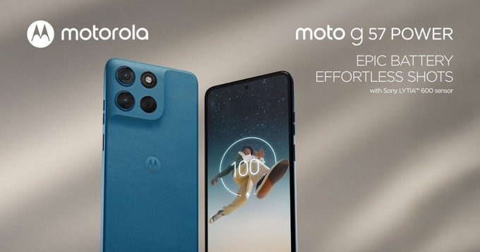 Moto G57, G57 Power Launched with Snapdragon 6s Gen 4, 7000mAh Battery, and IP64 Rating - NTV Telugu